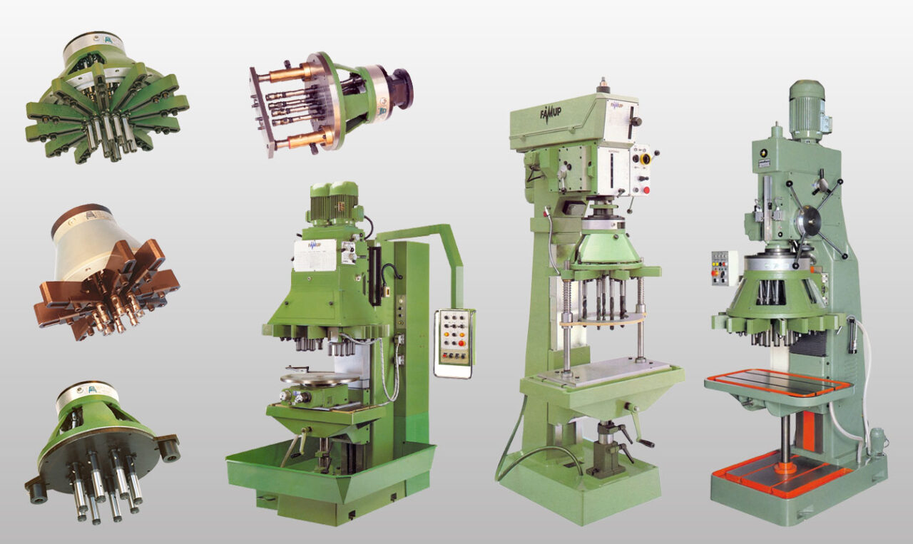 Drilling-Milling-Tapping Heads for Machining centres - Tuskar